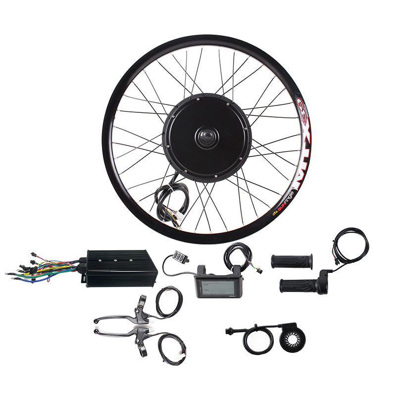 3000W 26" 27.5" 29" MTX Rear Wheel E-Bike Hub Motor Kit – Electric ...