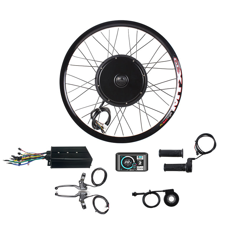 2000W 26" 27.5" 29" MTX Rear Wheel E-Bike Conversion Kit – Electric ...