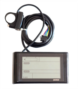 SW900 LCD E-Bike Display, Black & White – Electric Pedal Power