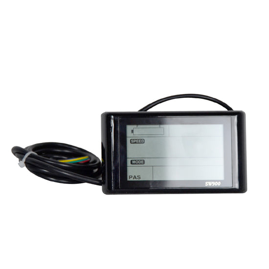SW900 LCD E-Bike Display, Black & White – Electric Pedal Power
